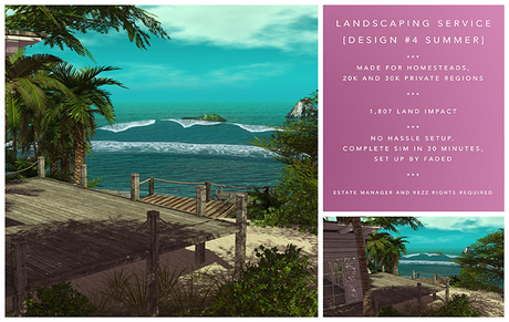 Second Life Marketplace - [F] Prefab Landscape 4 - Tropical Island